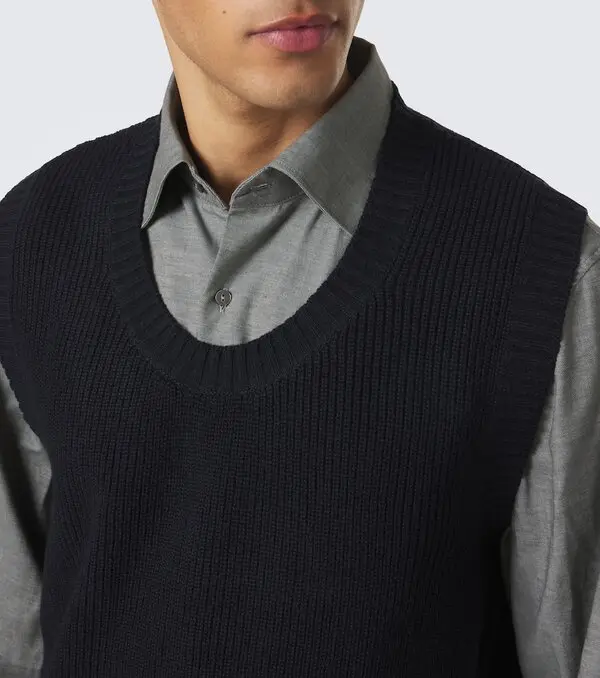 STOFFA Cashmere Sweater Vest