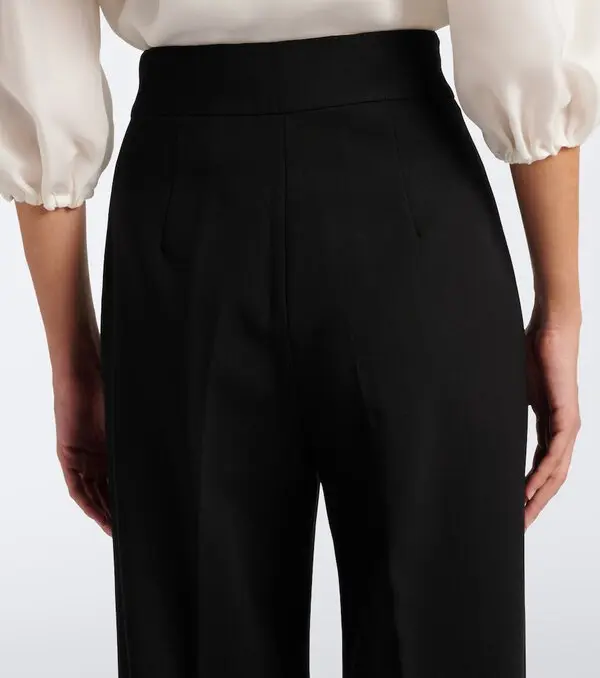 Carolina Herrera Wool-blend Wide-leg Pants