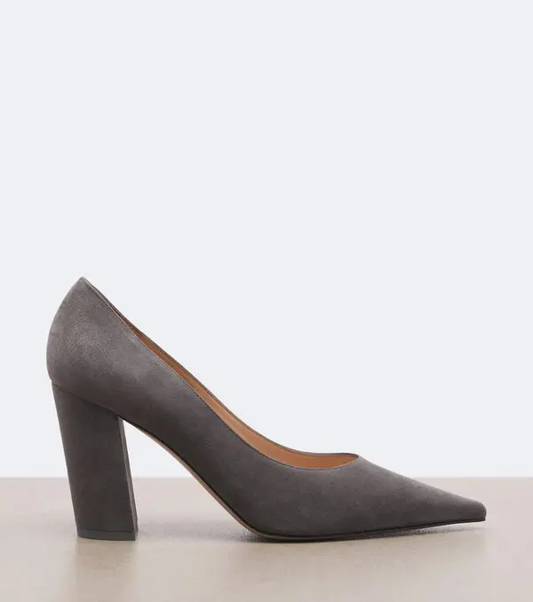 GIANVITO ROSSI Piper Suede Pumps