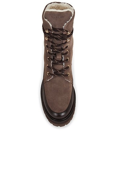 Varley Charente Faux Fur Lined Lace Up Multi Boot