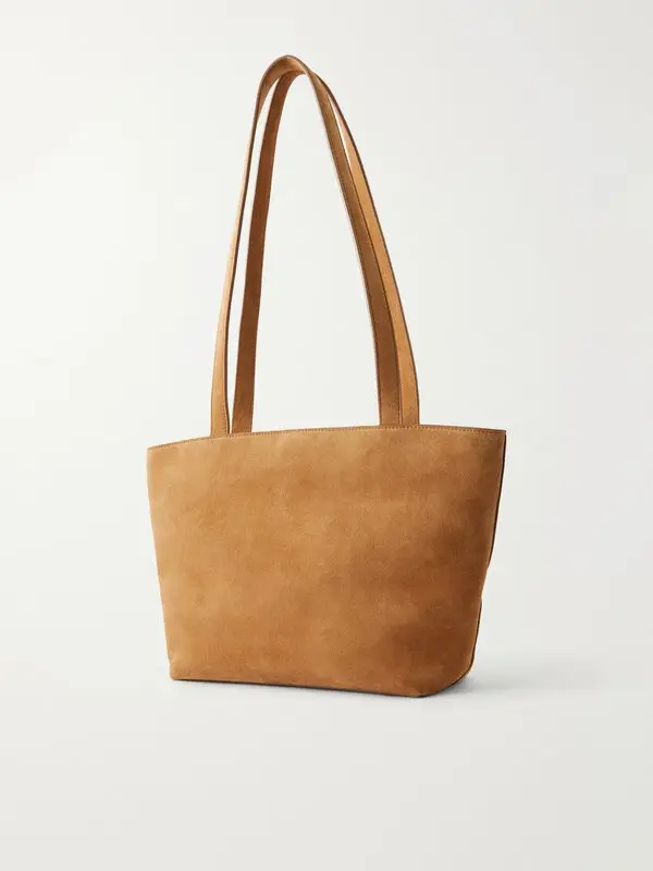 THE ROW Parker Suede Shoulder Bag
