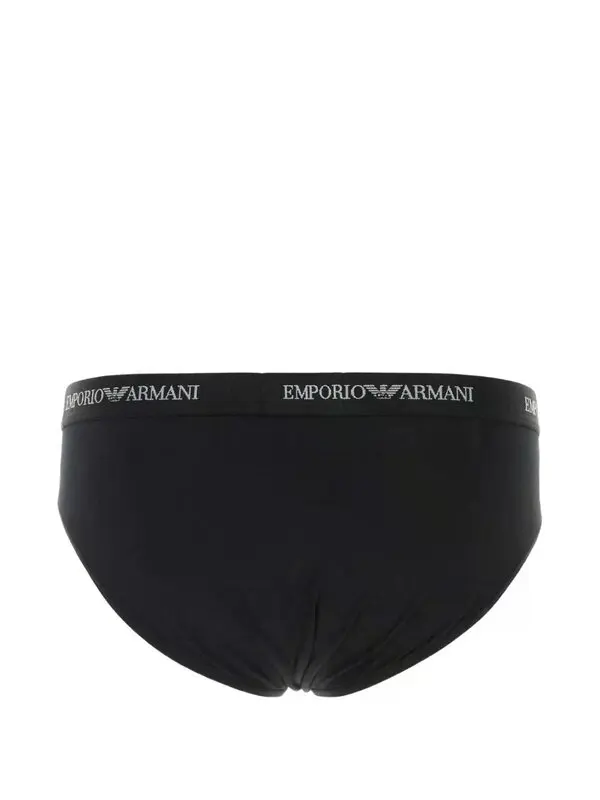 Emporio Armani Briefs In Stretch Cotton Jersey Essential