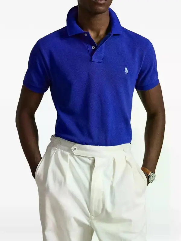 Polo Ralph Lauren Logo-embroidered Cotton Polo Shirt