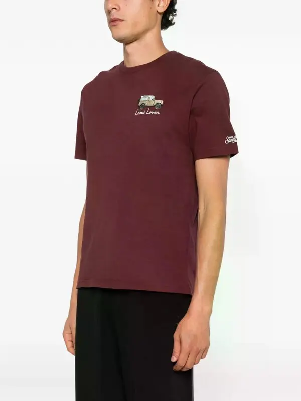 MC2 SAINT BARTH Arnott Land Lover Embroidered T-shirt