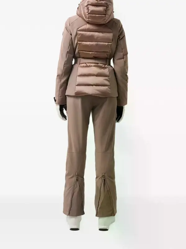 Bogner Elva Belted Ski Jacket - Neutrals