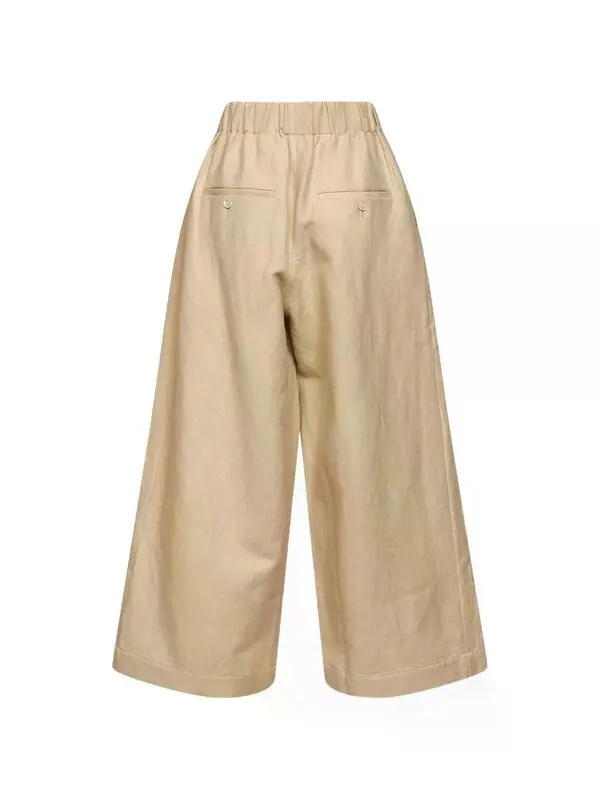 UMA WANG Pleated Palazzo Pants
