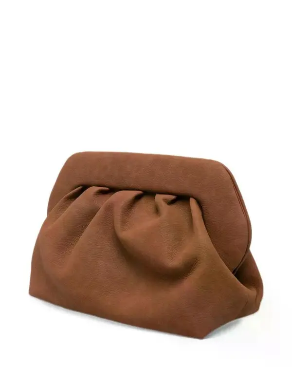 THEMOIRE Bios Ruched Clutch Bag