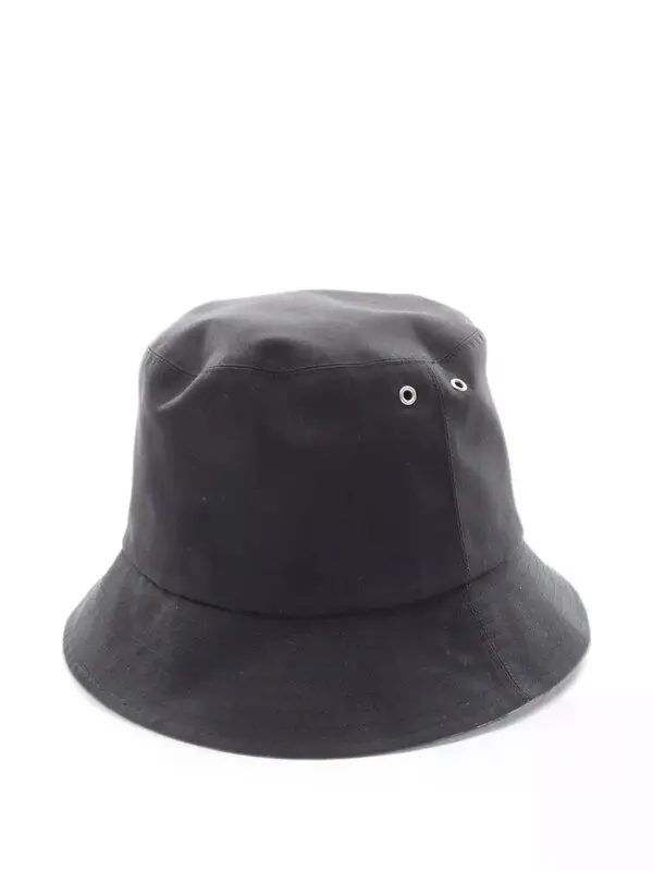 Dior 2010s Teddy-d Oblique Reversible Bucket Hat - Black