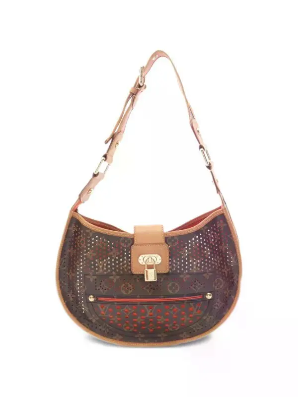 LOUIS VUITTON 2006 Demi Lune Monogram Shoulder Bag