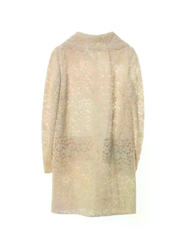 Dolce & Gabbana 2000s Floral Lace Coat