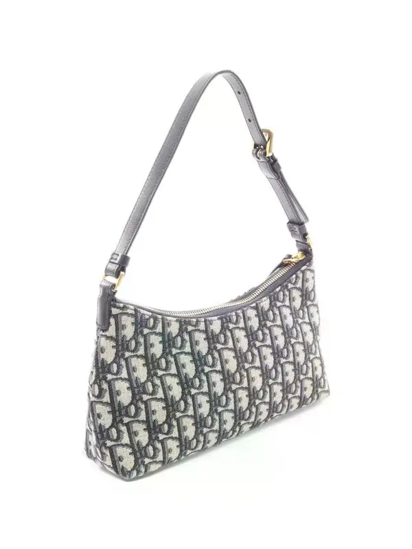 Dior 2010s 30 Montaigne Cigale Oblique Shoulder Bag