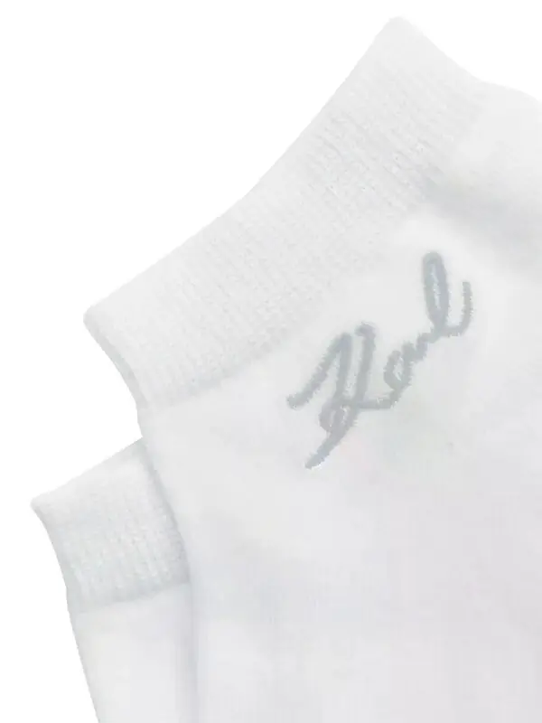 Karl Lagerfeld Signature Short Socks