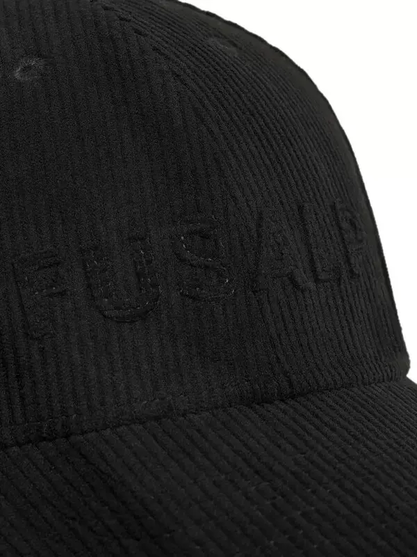 Fusalp Corduroy Logo-embroidered Cap