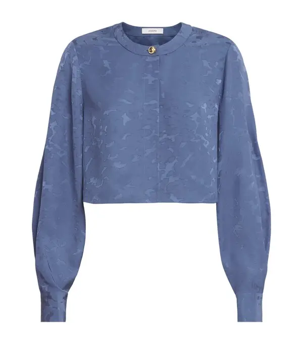 JOSEPH Leopard Jacquard Cece Jacket