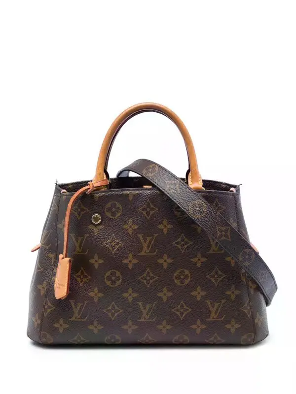 LOUIS VUITTON 2018 Monogram Montaigne Bb Satchel