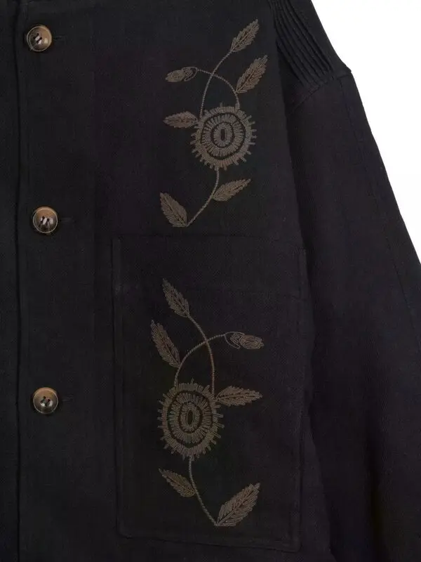 Antik Batik Aristide Floral-embroidered Jacket