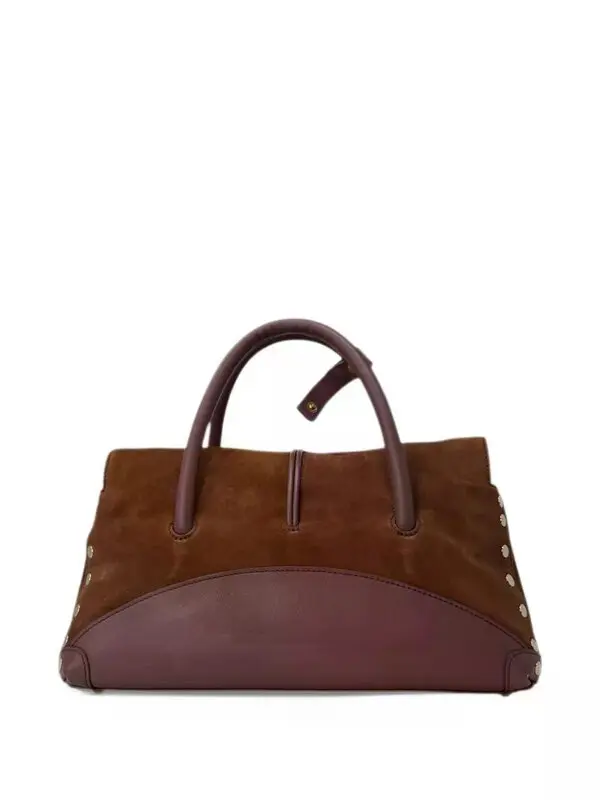 ZANELLATO Small Dotta® Stud-embellished Tote Bag