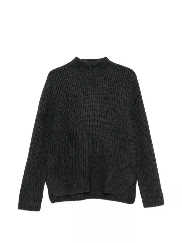 UNIVERSEL Ribbed-knit High-neck Sweater