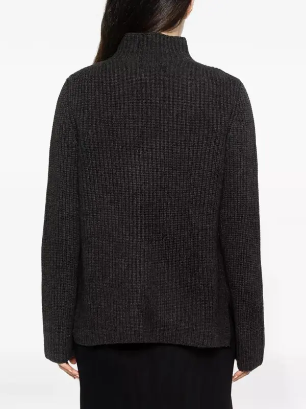 UNIVERSEL Ribbed-knit High-neck Sweater