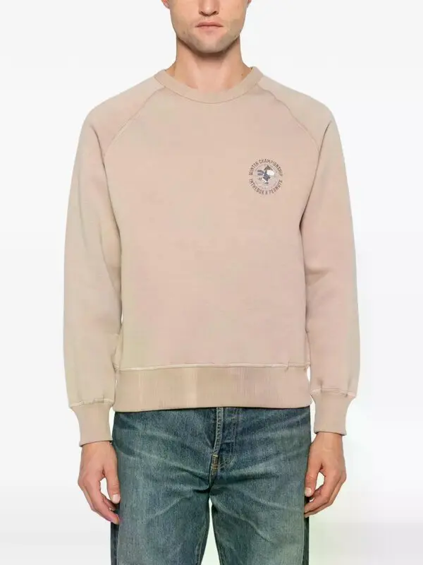 IN THE BOX Peanuts-print Raglan-sleeve Sweatshirt