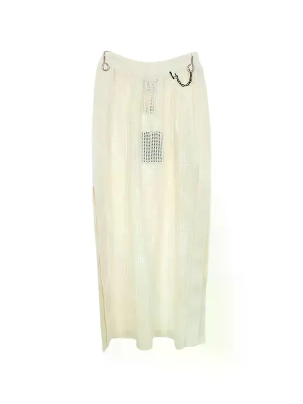LOUIS VUITTON 2020s Mesh Midi Skirt