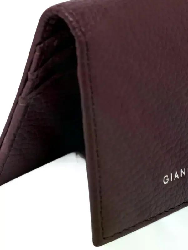 GIANNI CHIARINI Dollaro Grained Leather Wallet