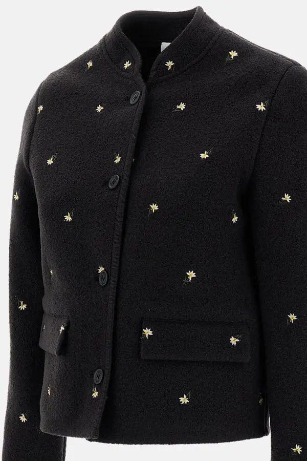 RIER Walker Mini Wool Short Jacket