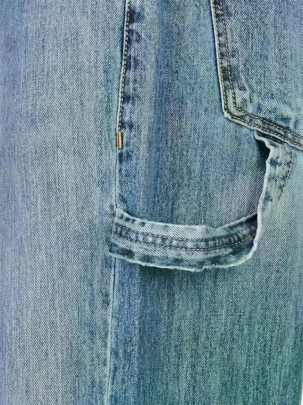 BARROW Logo-embroidered Carpenter Jeans