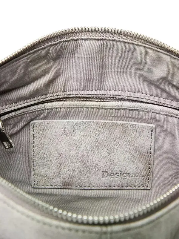Desigual Large Bow-embellished Lace-up Clutch Bag