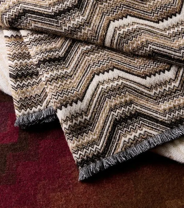 Missoni Merano Zigzag Wool-blend Throw