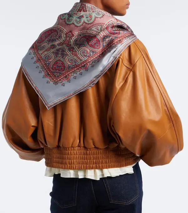 Zimmermann Paisley Silk Scarf