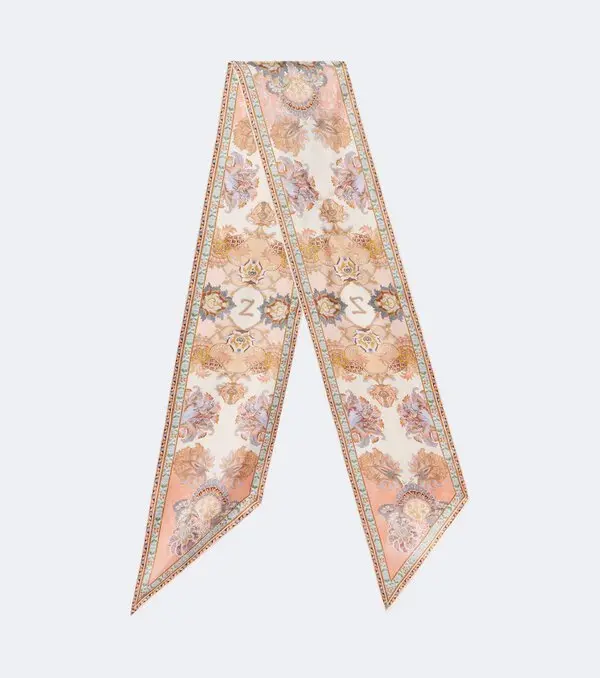 Zimmermann Floral Silk Scarf