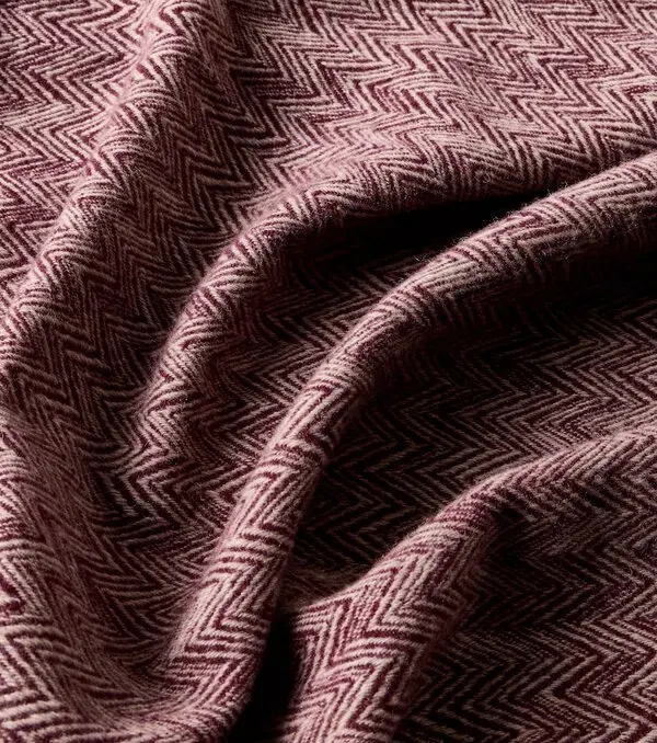 Missoni Camelia Chevron Wool And Cashmere Throw