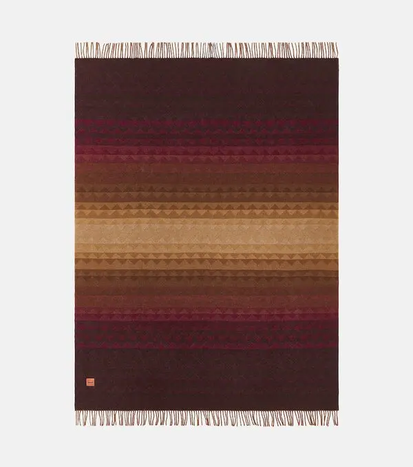 Missoni Anemone Fringed Wool-blend Throw