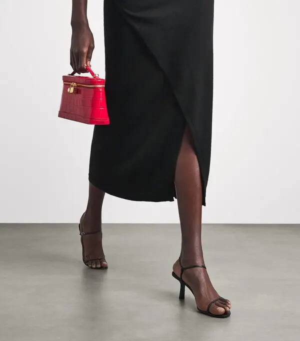 Sandro Wool-cashmere Midi Skirt