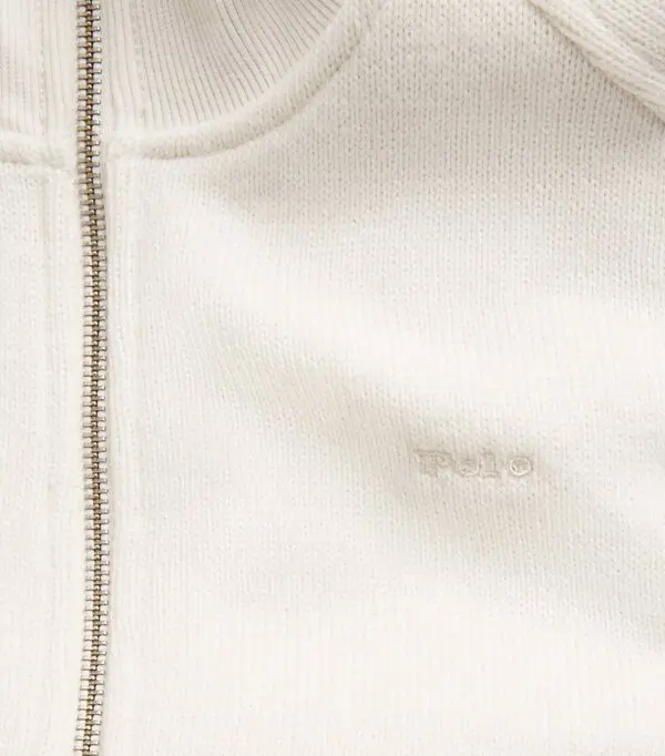 Polo Ralph Lauren Wool-blend Knitted Track Jacket
