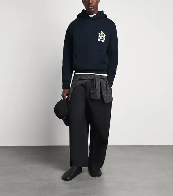 ABOUT:BLANK Cotton Monogram Hoodie
