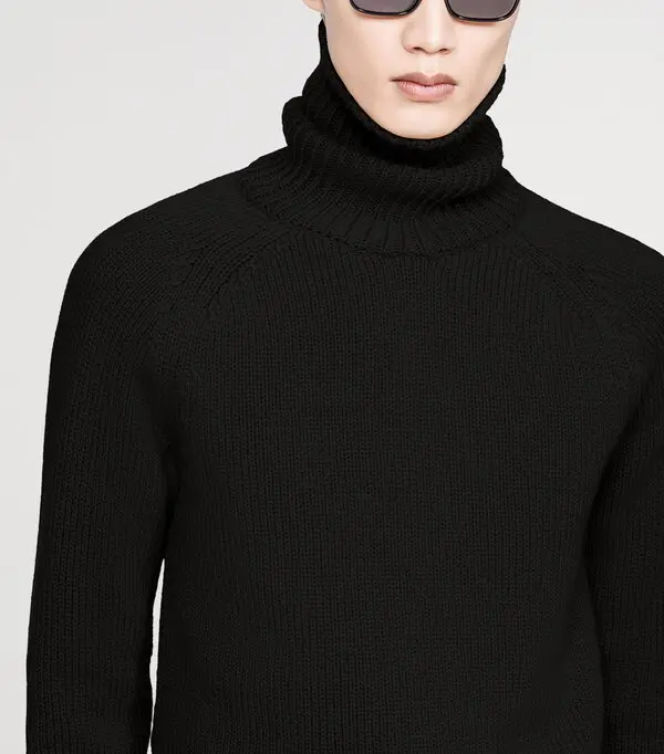 TOM FORD Virgin Wool-cashmere-mohair Rollneck Sweater