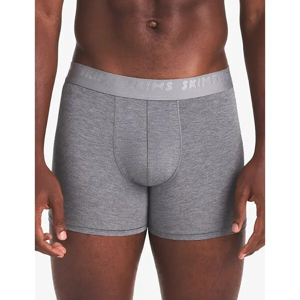 SKIMS Logo Pack Of Three 3 Jersey Boxer Briefs