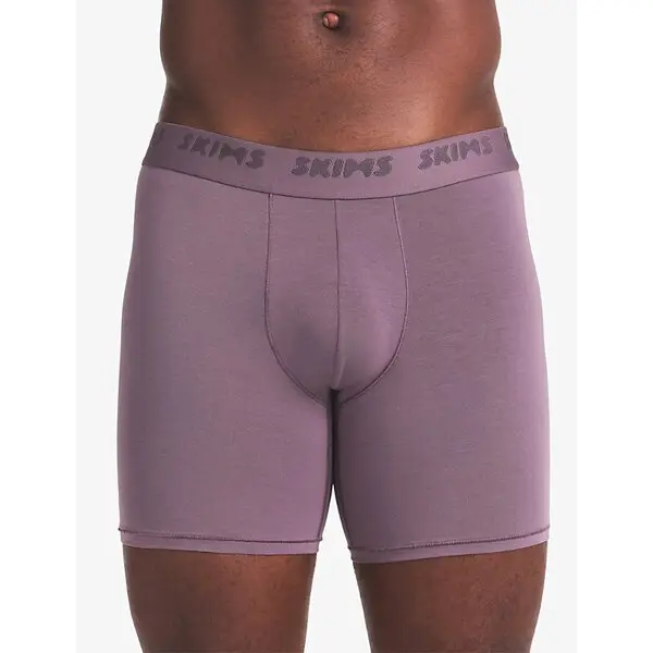SKIMS Logo Pack Of Three 3 Jersey Boxer Briefs