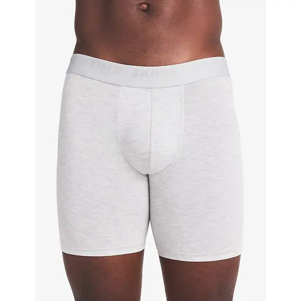 SKIMS Logo Pack Of Three 3 Jersey Boxer Briefs