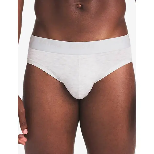 SKIMS Stretch Pack Of Three Modal-jersey Briefs