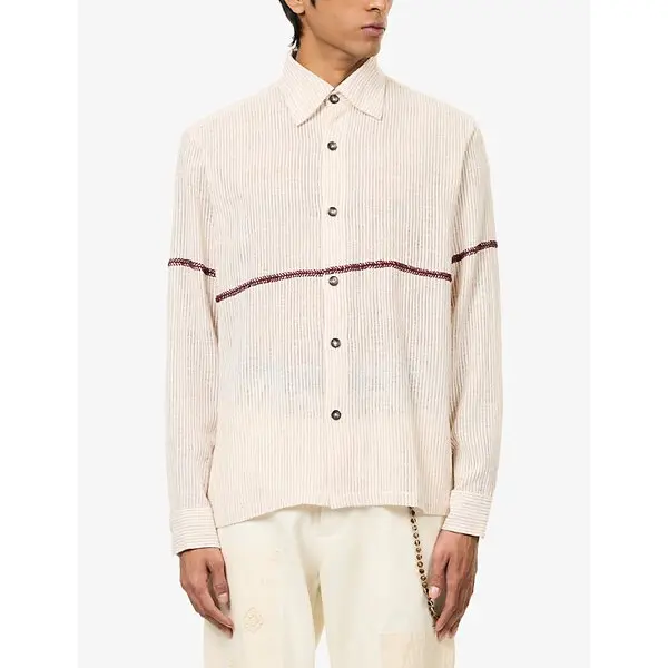 KARTIK RESEARCH Rabari Striped Cotton Shirt