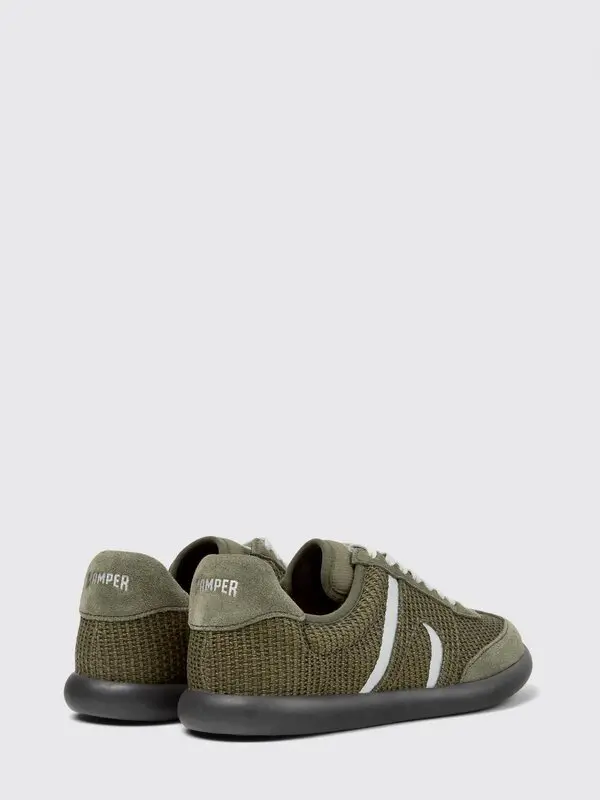 Camper Pelotas Soller Lyocell Tencel And Suede Sneakers