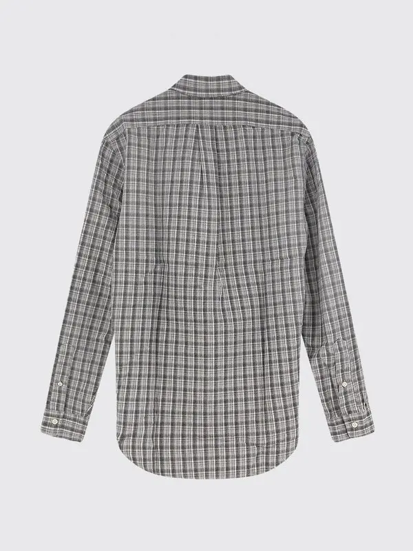Polo Ralph Lauren Slim Fit Check Cotton Shirt With Button-down Collar - Grey