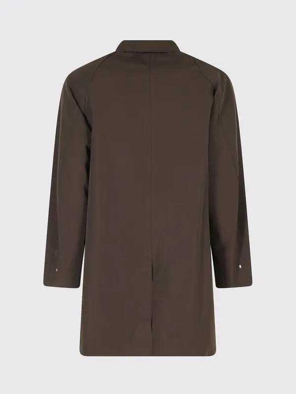 DUNO Knee-length Polyester Trench Coat With Belted Cuffs