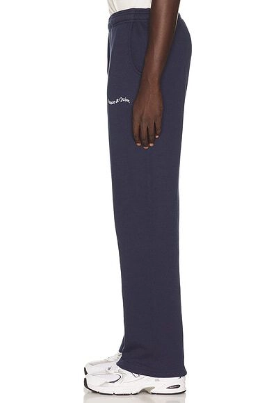 MUSEUM OF PEACE & QUIET Stencil Sweatpants - Navy