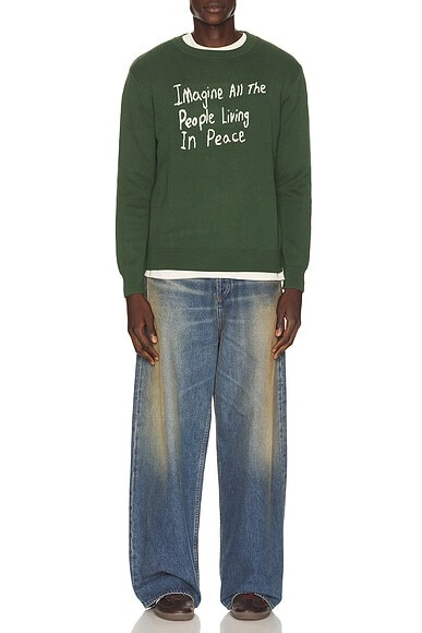 MUSEUM OF PEACE & QUIET Imagine Knit Sweater