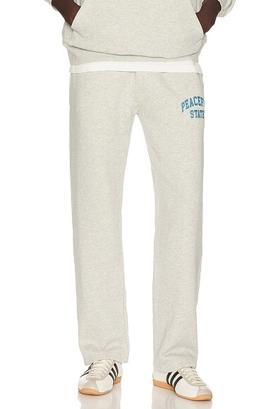 MUSEUM OF PEACE & QUIET Peaceful Sweatpants - Ash