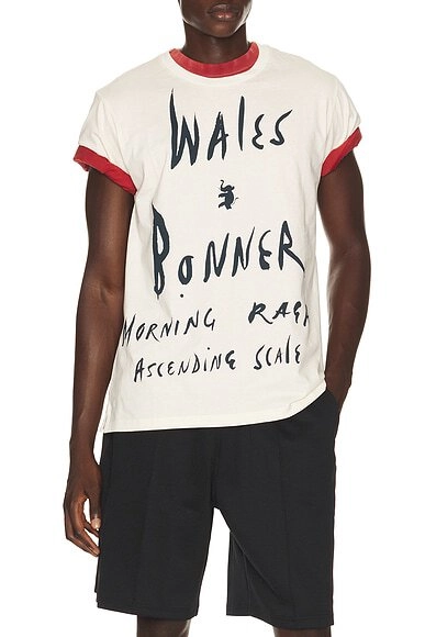 WALES BONNER Raga Tee Shirt